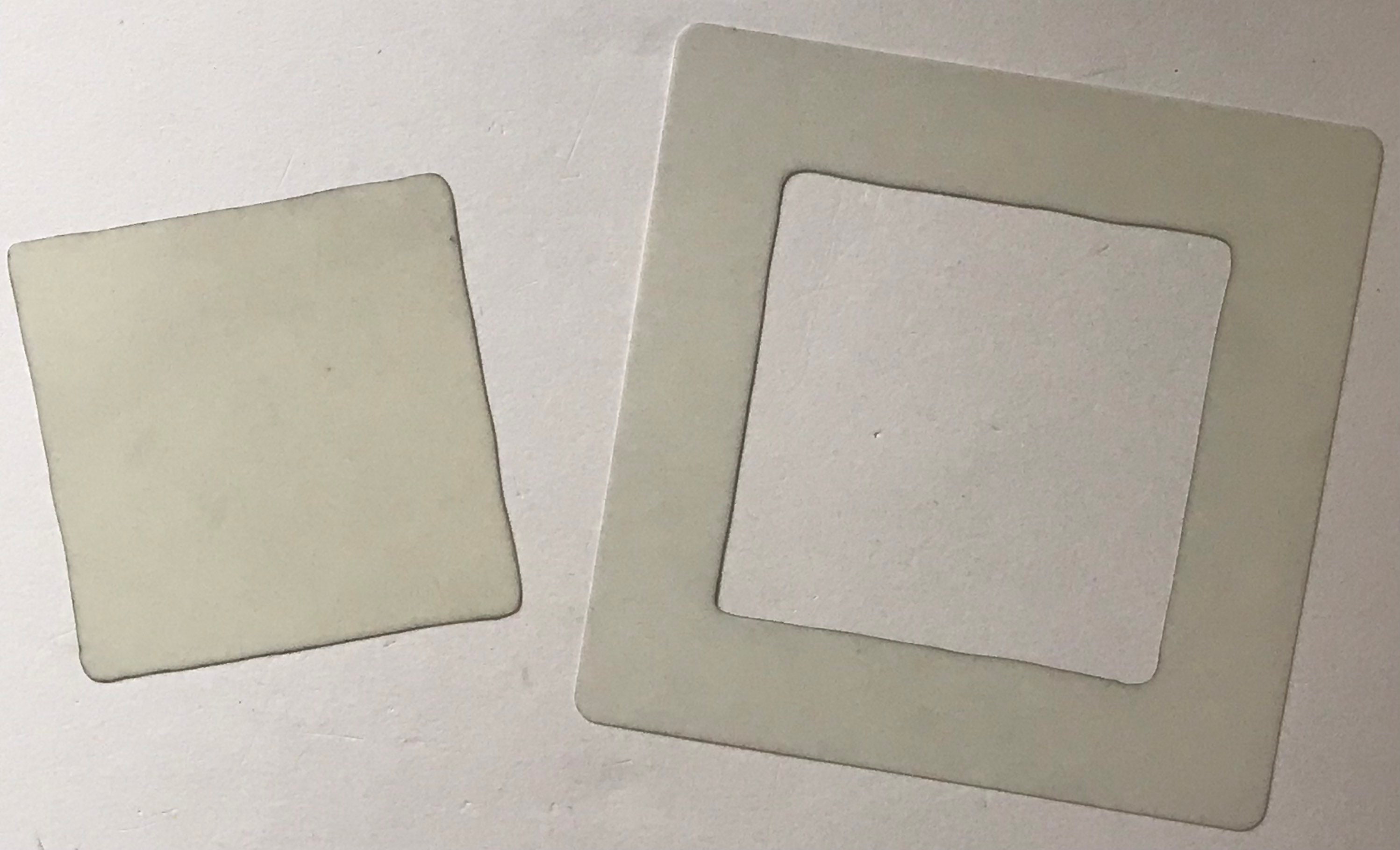 Square Stencils: 3-size Set Tangling Plastic Stencils - Etsy