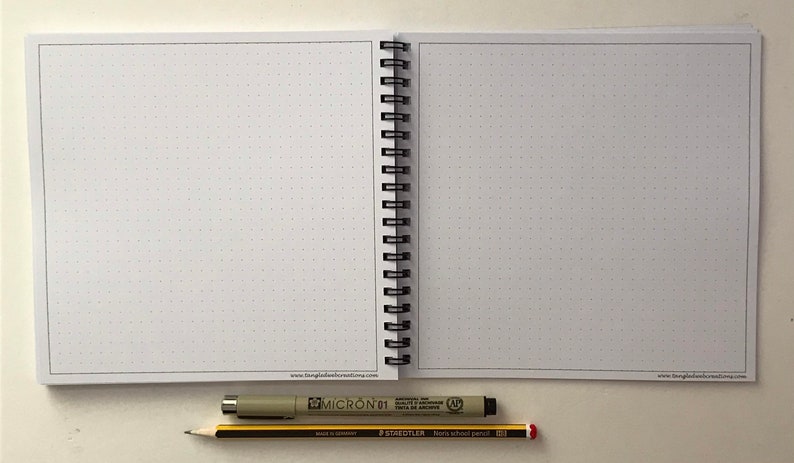 Mandala Workbook, Pen & Pencil Kit - Etsy