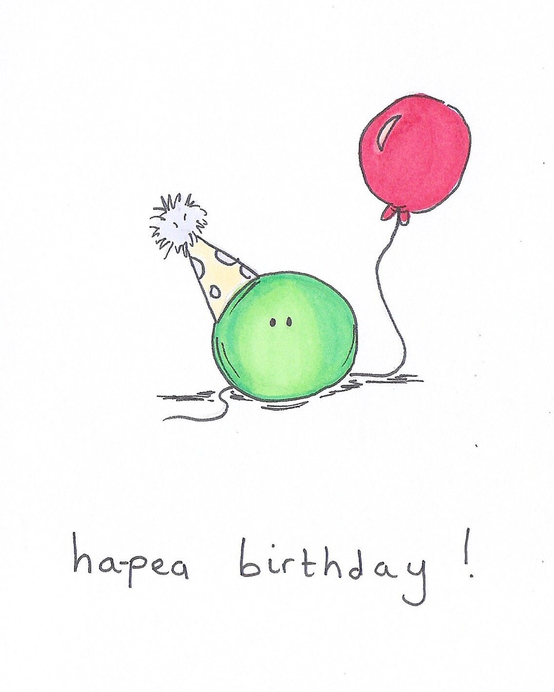 Birthday Cards Hand Drawn Birthday Cards Variety of - Etsy