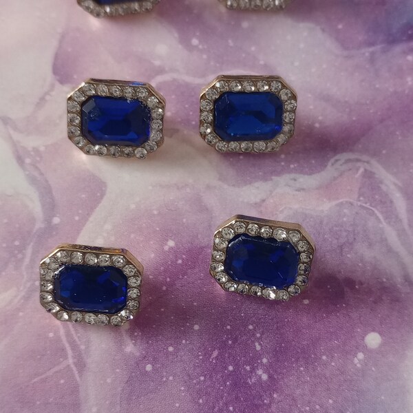 Crystal Buttons - Etsy