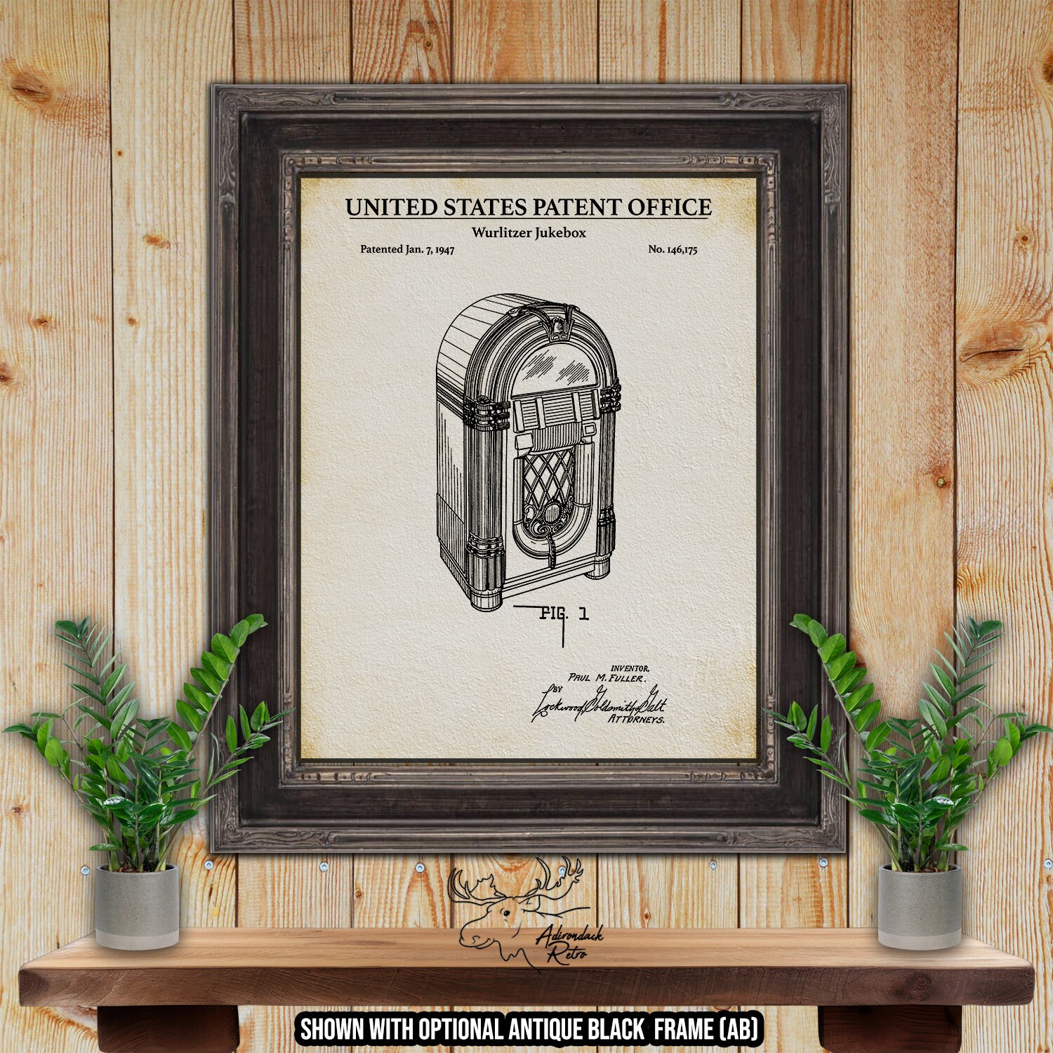 Jukebox Patent Print - Historic 1947 Jukebox Invention - Jukebox ...