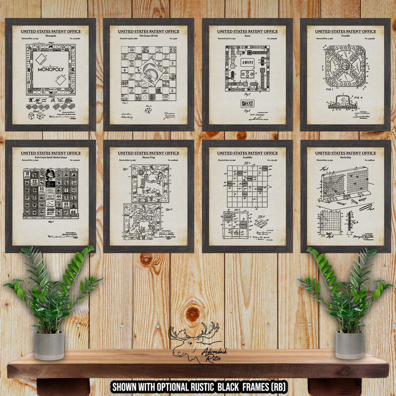 Retro Board Game - Etsy