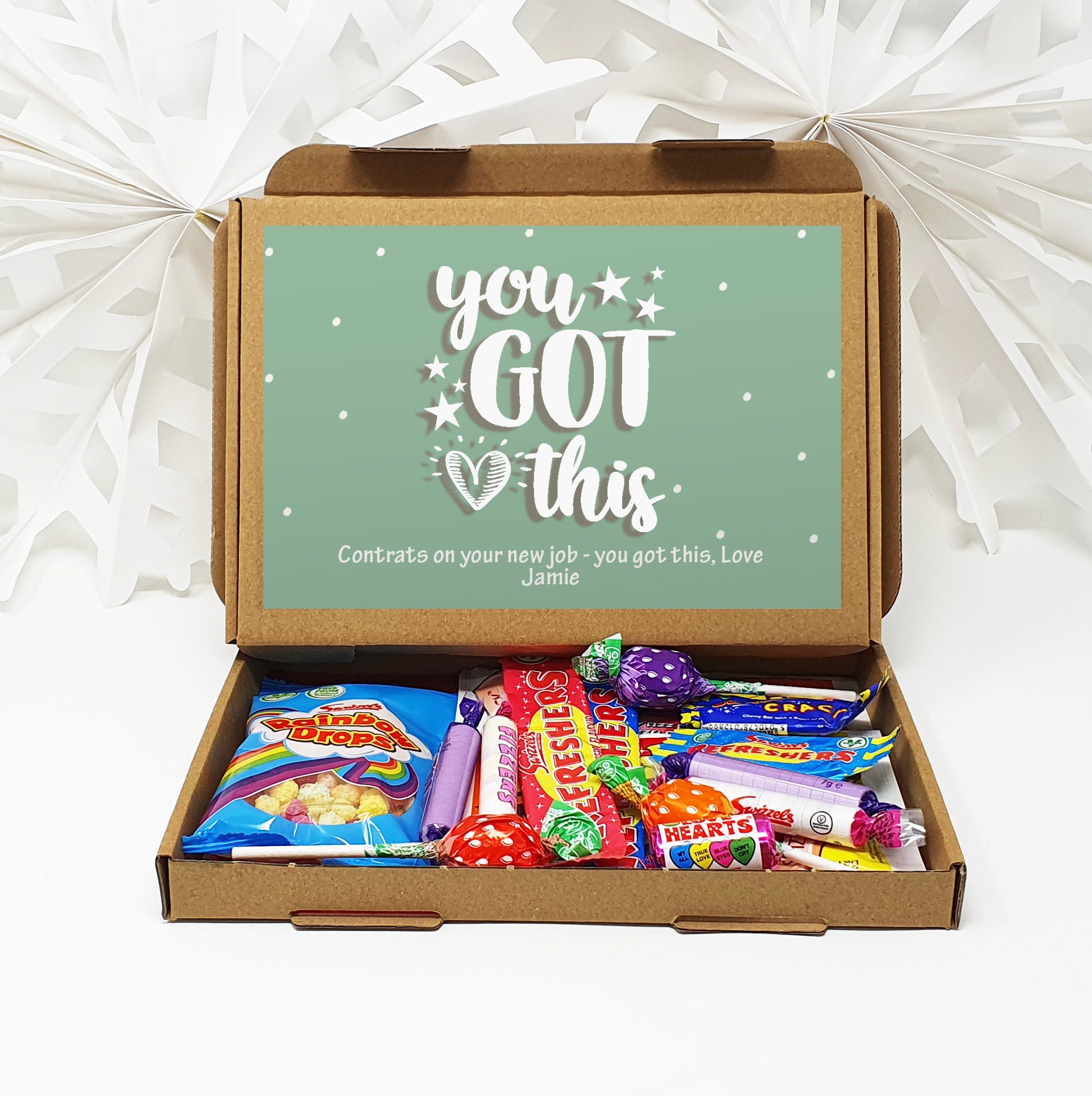 You Got This Treat Box, Hug in a Box, Letterbox Gift, Cheer Up, Pick Me ...