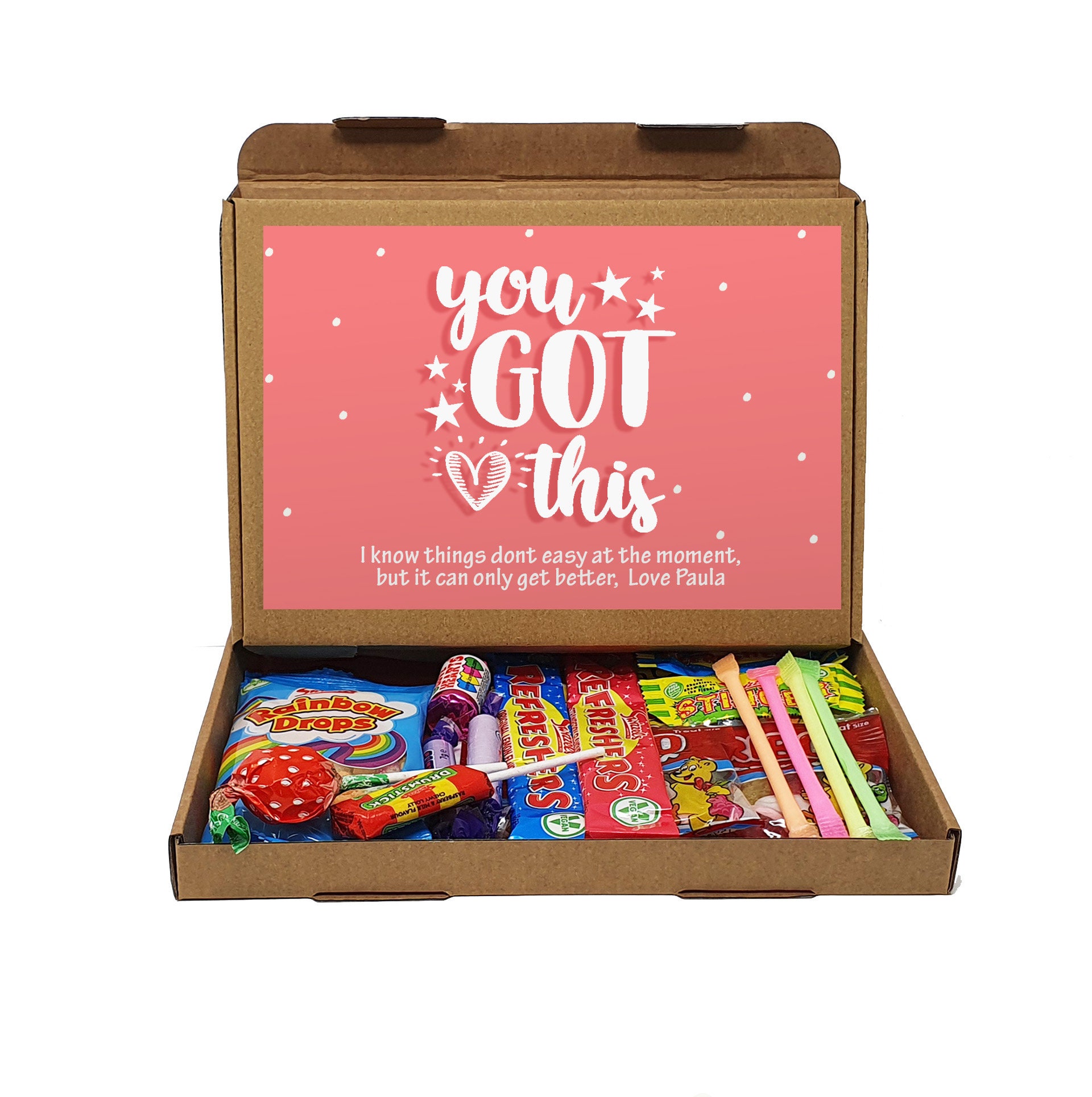 You Got This Treat Box, Hug in a Box, Letterbox Gift, Cheer Up, Pick Me ...