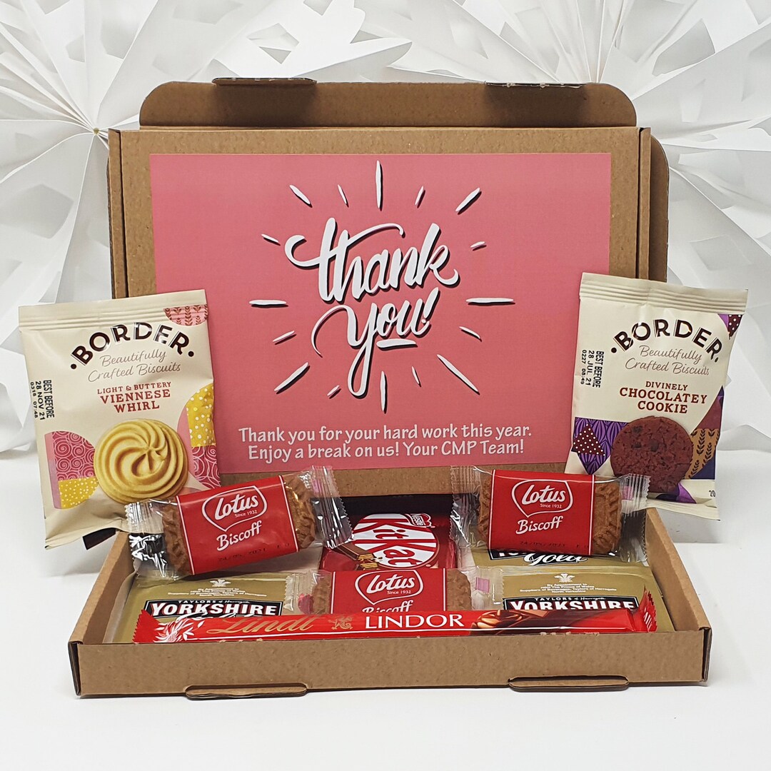 TEA - Employee Appreciation Hug in a Box, Letterbox Gift, Thank You ...
