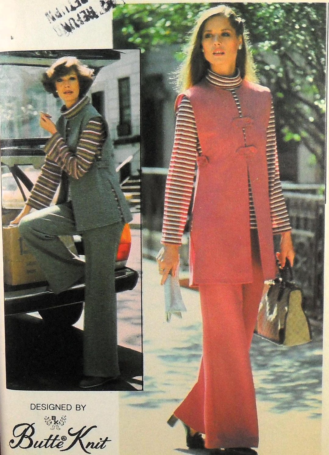 UNCUT Simplicity 8196 Tunic, Pants, and Vest, Bust 32.5 - Etsy