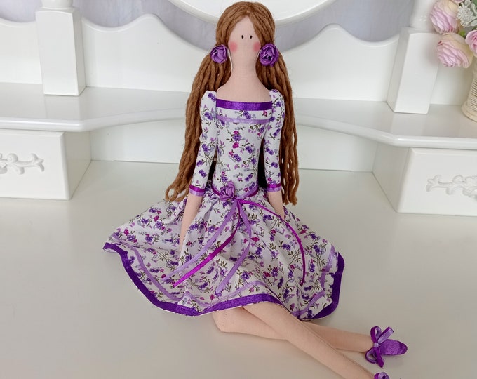 Tilda Doll Textile Doll Rustic Decor Handmade Doll - Etsy