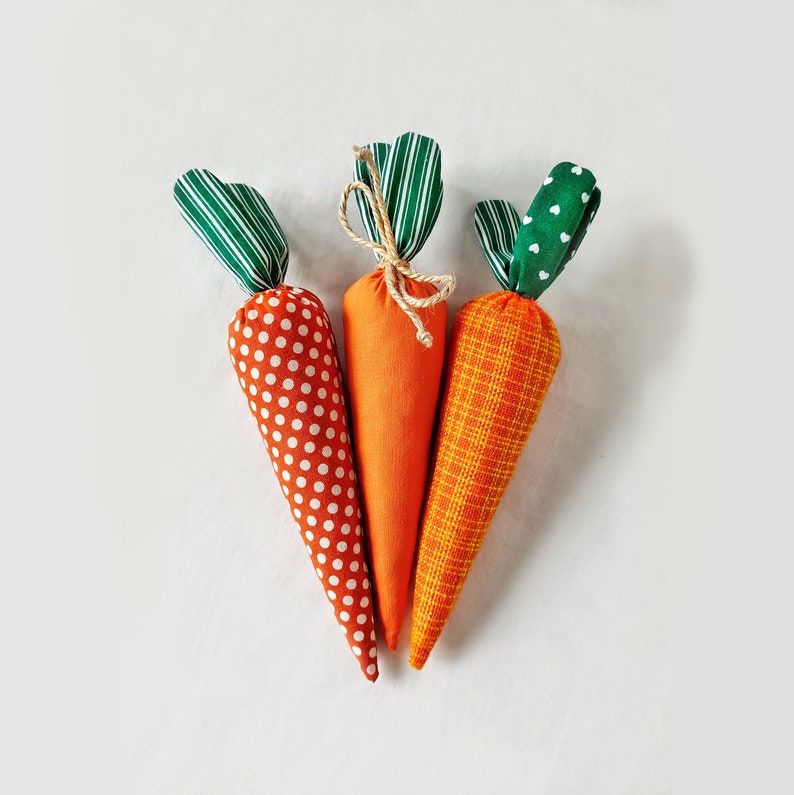 Pattern Carrots PDF DIY Home Holiday Decor Carrot Sewing - Etsy