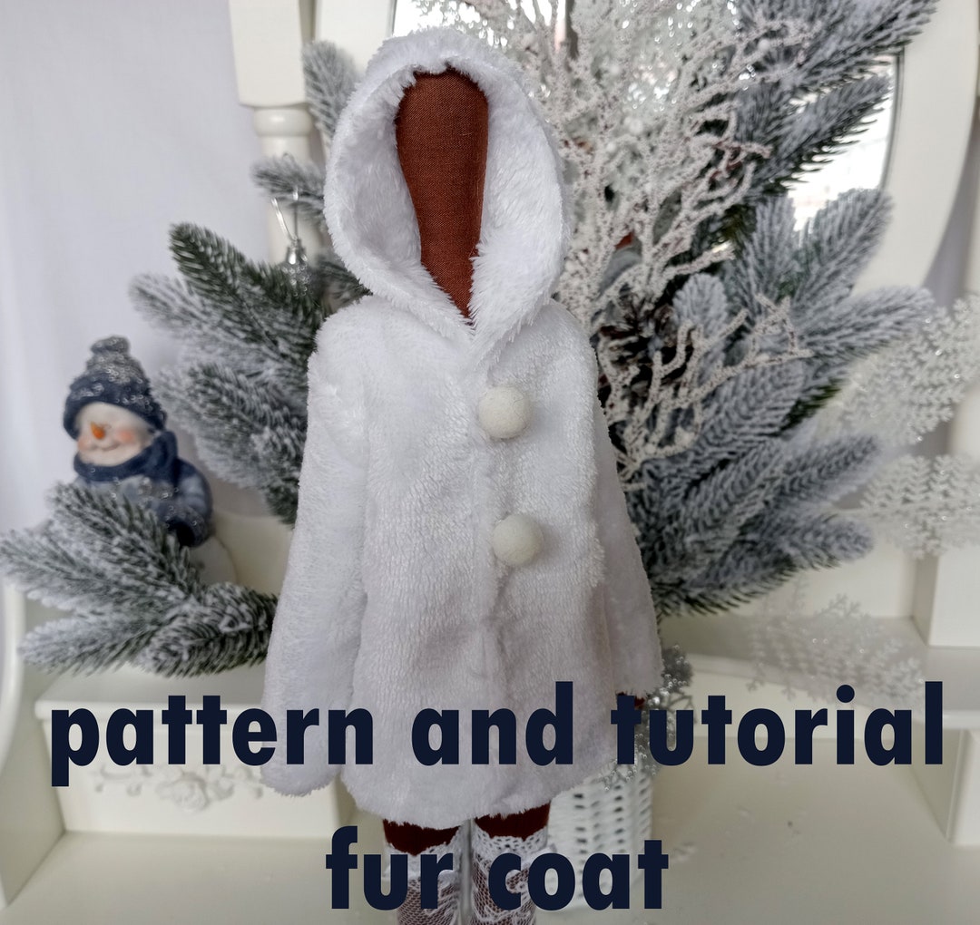 Self Tutorial on Sewing a Coat for a Doll PDF, Instructions on Sewing a ...