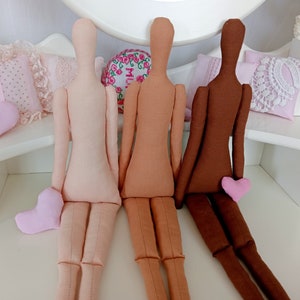 Mannequin Doll, Empty Doll Body 15.75, Tilda Mannequin, Empty Rag Doll ...