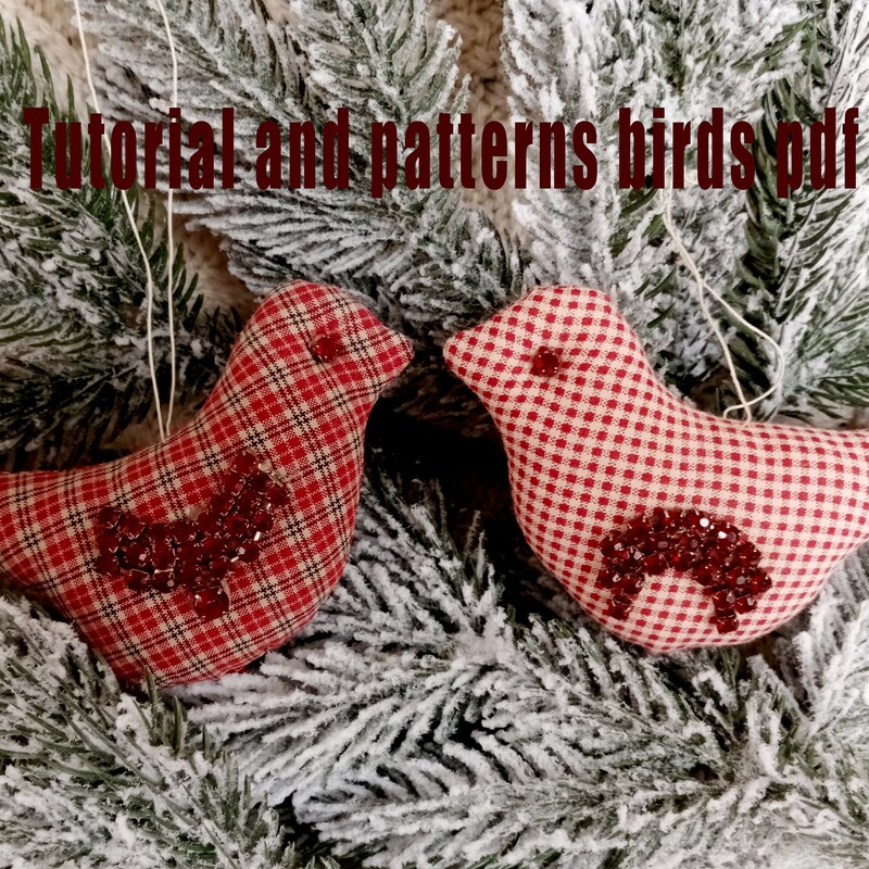 Stuffed Bird Pattern - Etsy