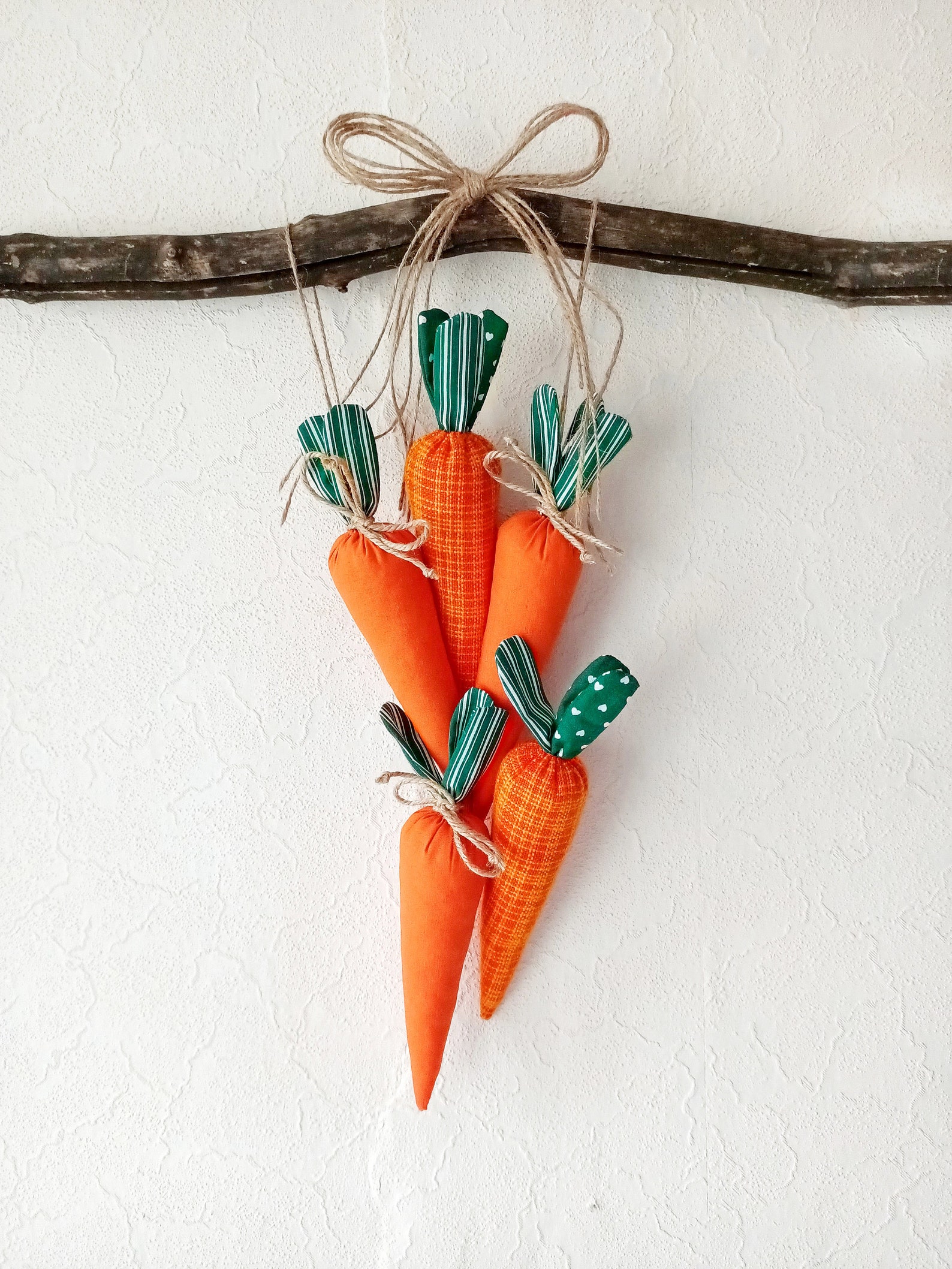 Pattern Carrots PDF DIY Home Holiday Decor Carrot Sewing - Etsy