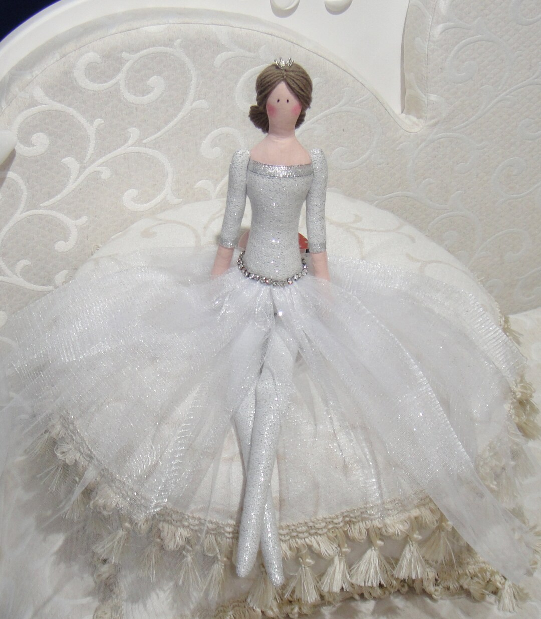 Tilda Princess, Gift for a Girl, Tilda Doll, Cloth Doll, Doll Wearing a ...