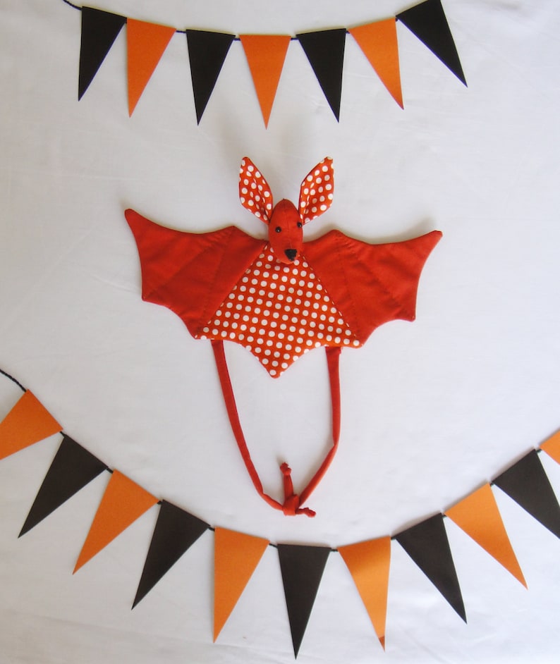 Digital Bat Pattern Pdf DIY Decor for Halloween Bat Sewing - Etsy