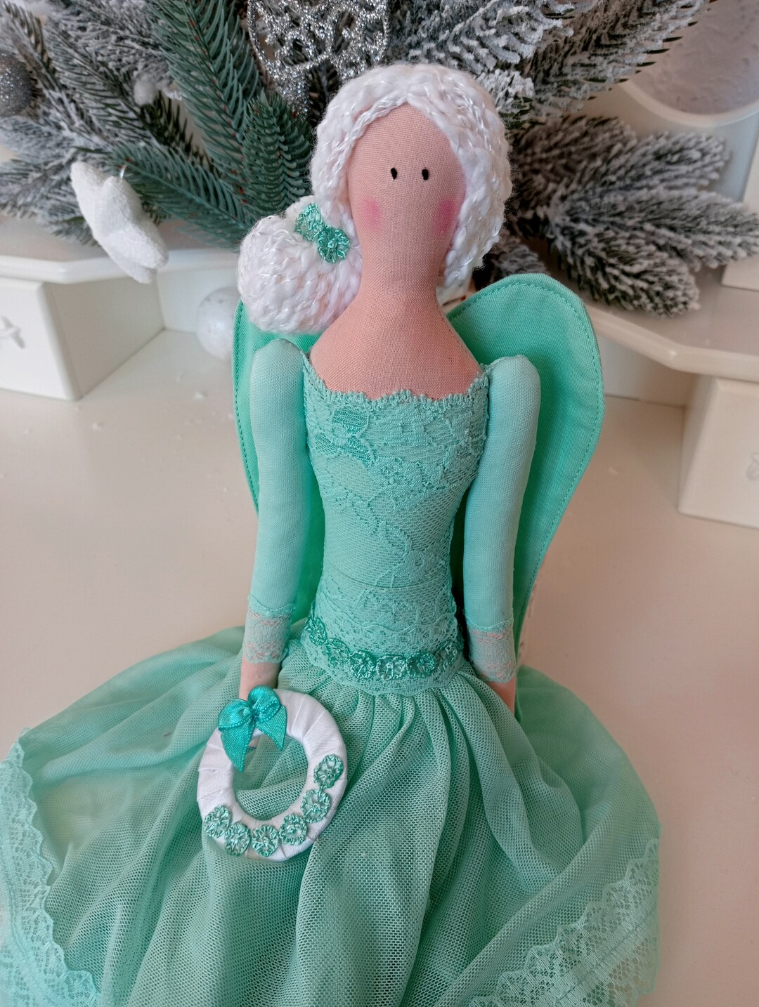 Big Winged Angel, Squiggle Angel, Guardian Angel, Handmade Angel ...