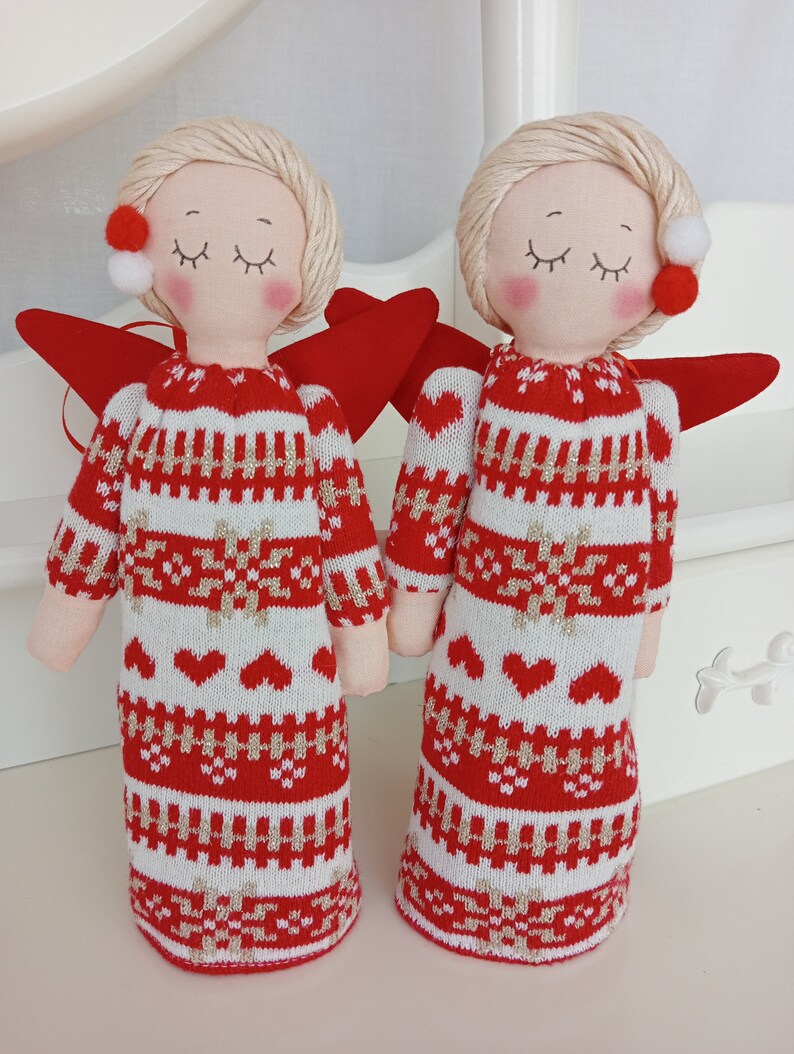 Angel Pattern PDF, Soft Doll Tutorial, Rag Angel Pattern Pdf, Textile ...