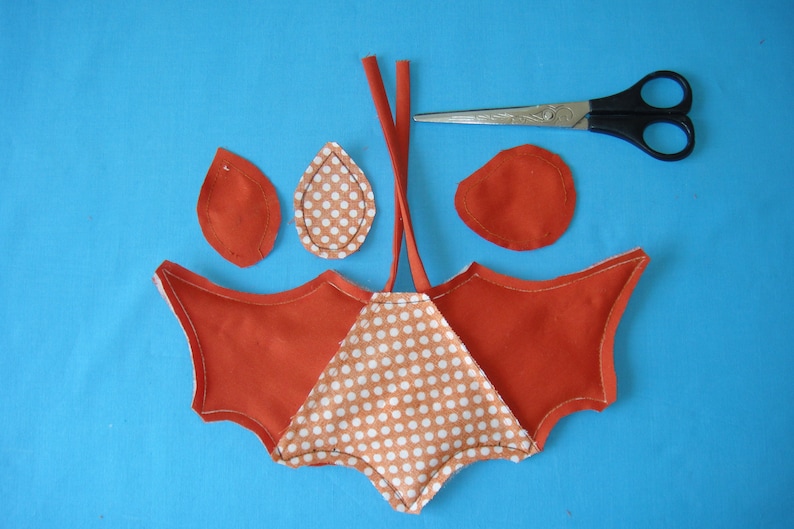 Digital Bat Pattern Pdf DIY Decor for Halloween Bat Sewing - Etsy