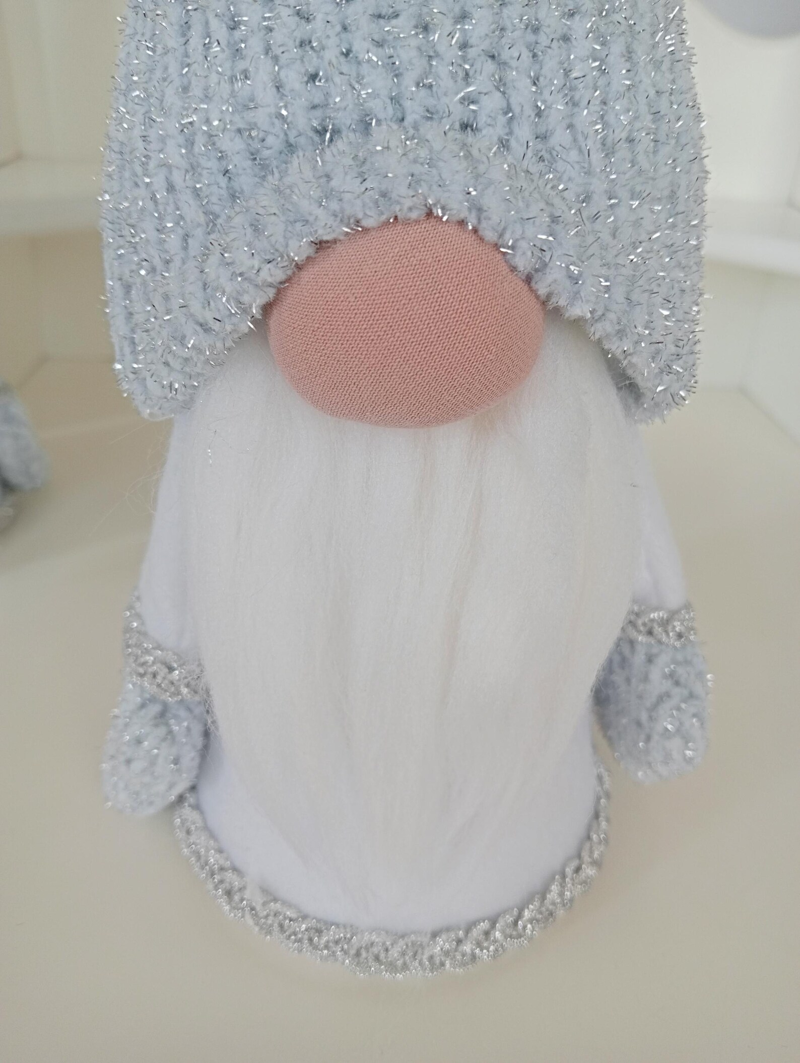 White and Blue Gnomes, Scandinavian Gnomes, Gnome, Winter Gnome ...