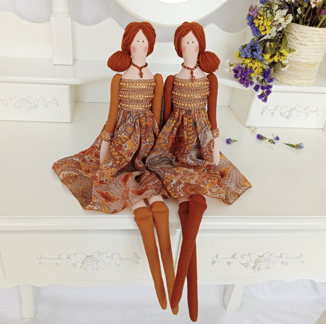 Tilda Doll Ragdoll Handmade Doll Interior Doll Autumn - Etsy