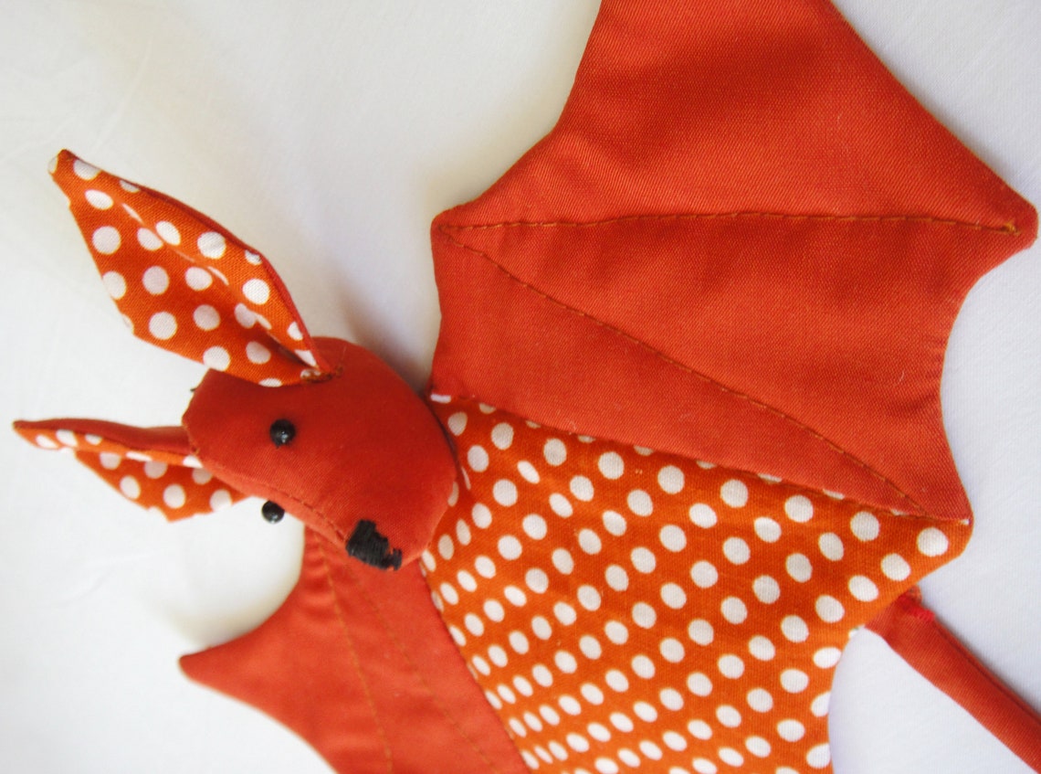 Digital Bat Pattern Pdf DIY Decor for Halloween Bat Sewing - Etsy