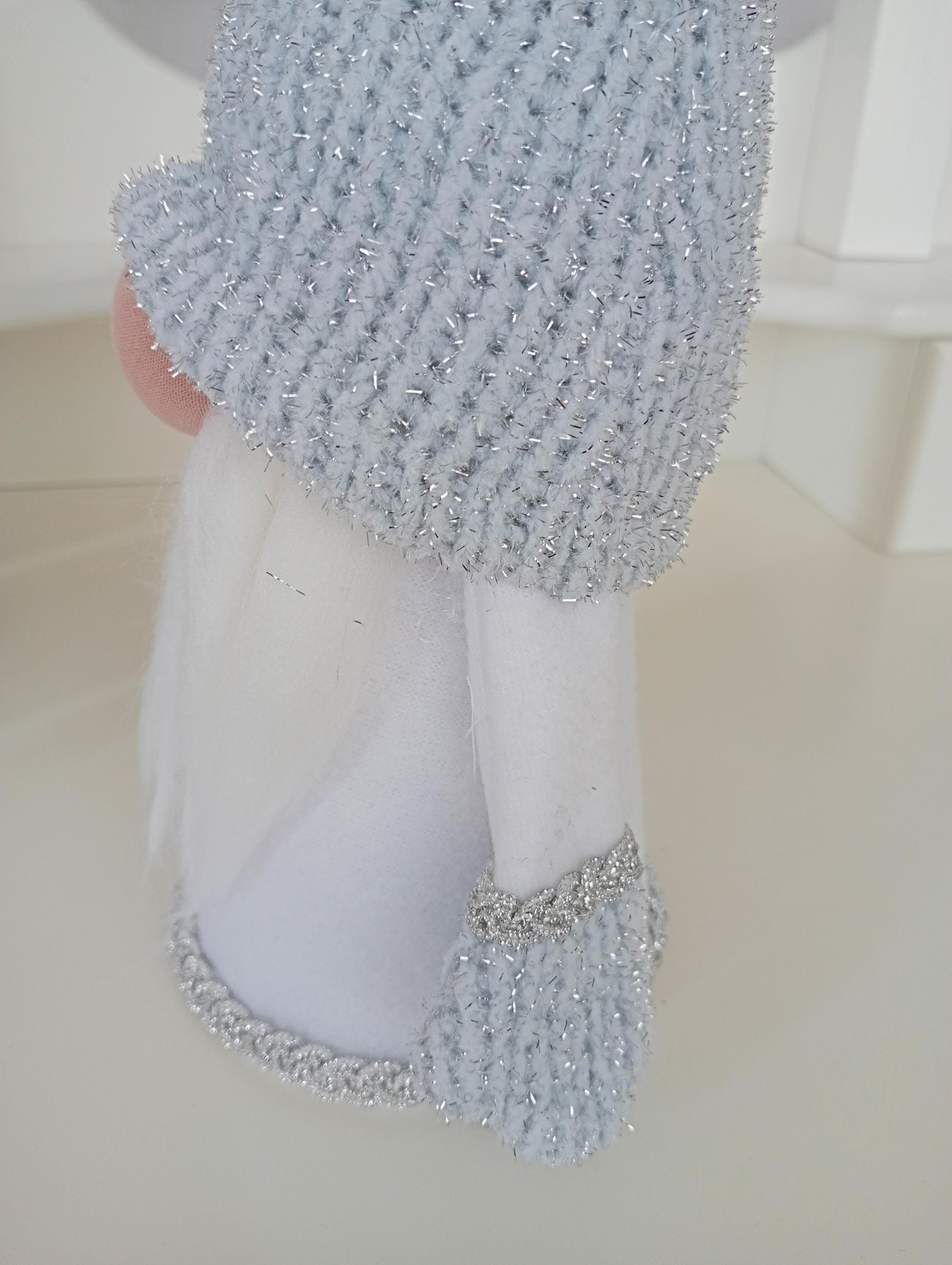 White and Blue Gnomes, Scandinavian Gnomes, Gnome, Winter Gnome ...