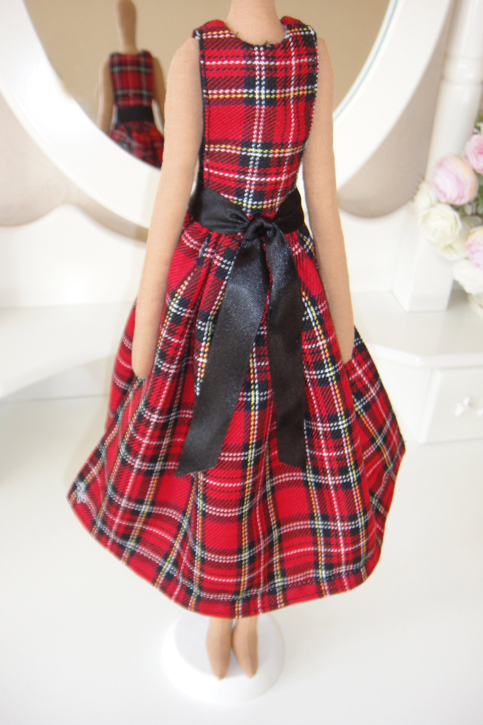 Doll Dress Pattern PDF Summer Dress for a Doll by Hand Doll | Etsy