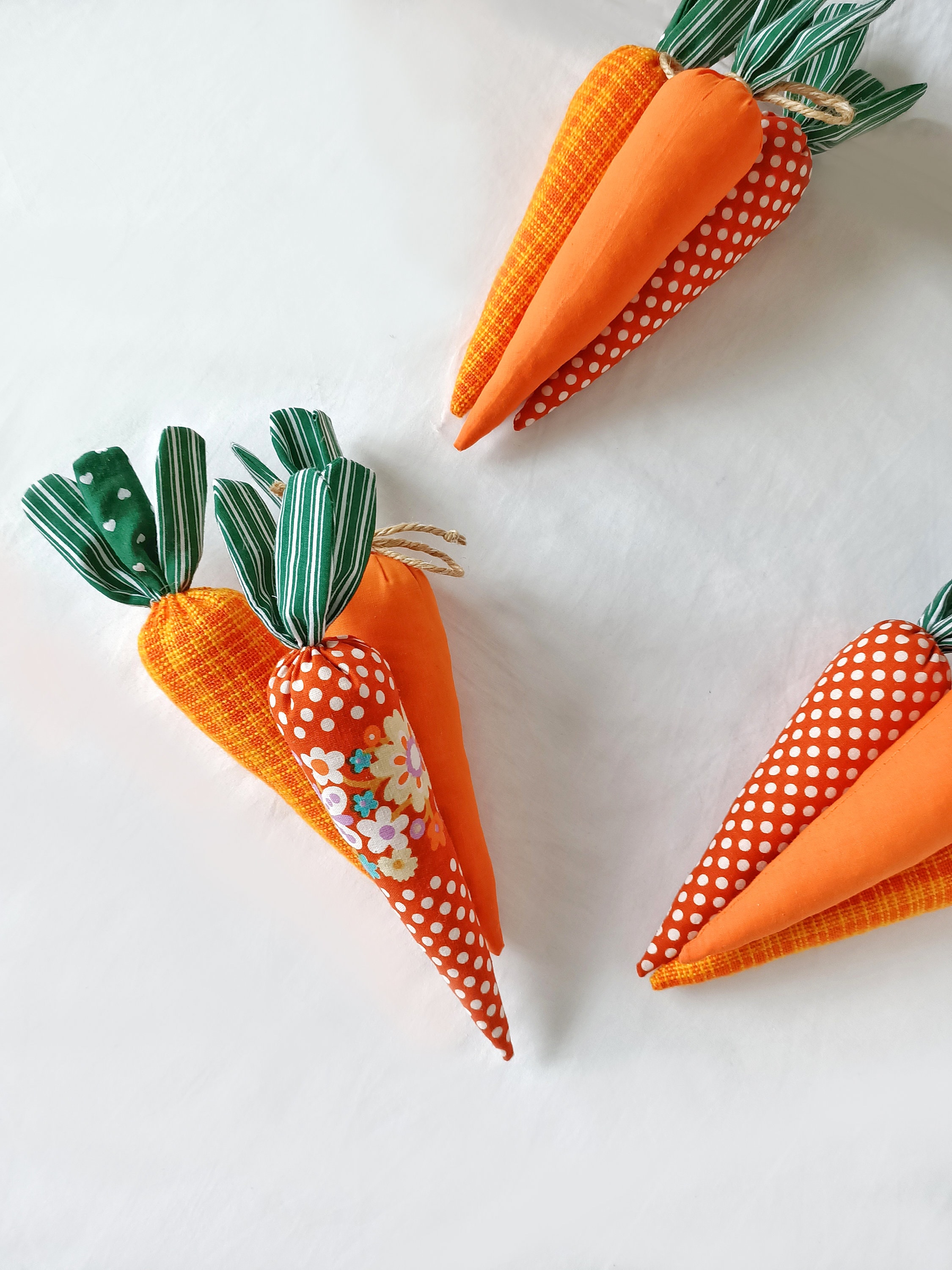 Pattern Carrots PDF DIY Home Holiday Decor Carrot Sewing - Etsy