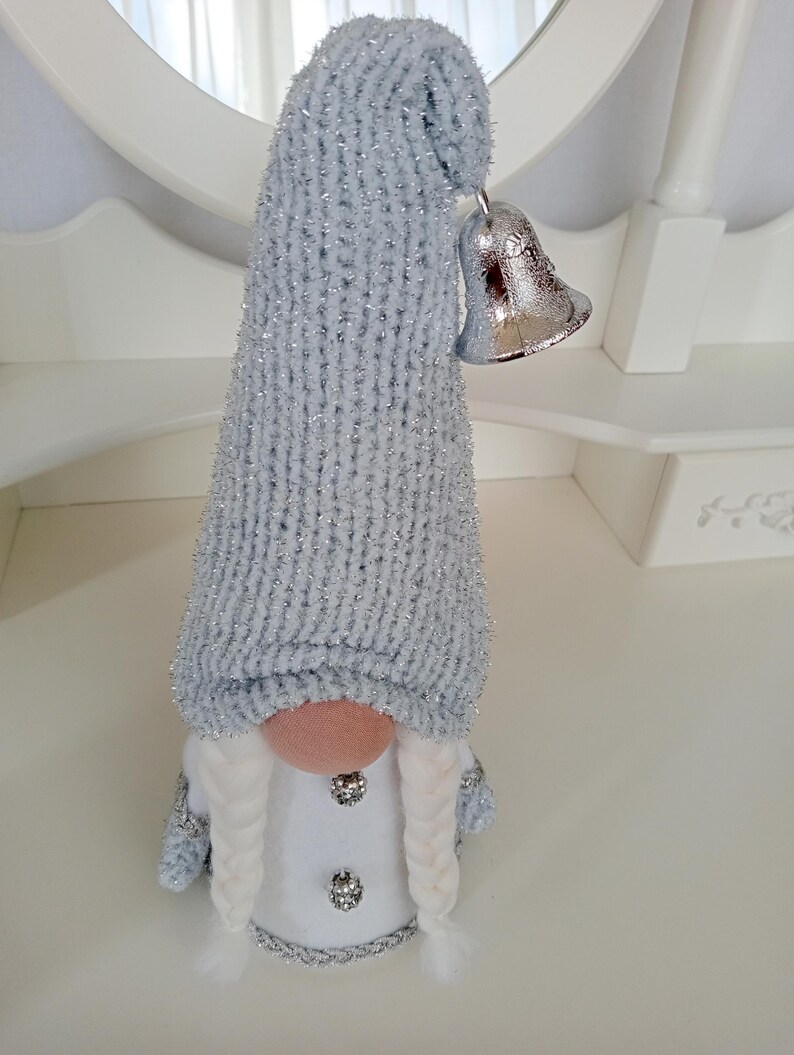 White and Blue Gnomes, Scandinavian Gnomes, Gnome, Winter Gnome ...