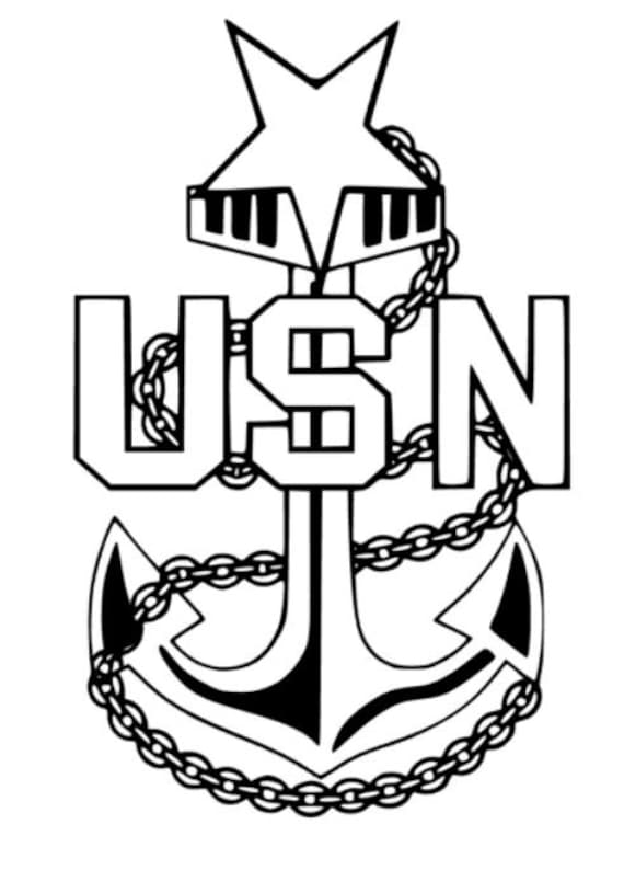 Navy Master Chief Anchor