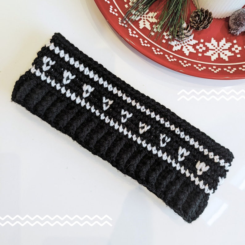 Nordic Crochet Pattern: Scandi Inspired Headband Instant Download - Etsy UK