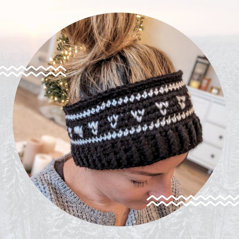 Nordic Crochet Pattern: Scandi Inspired Headband - Instant Download - Etsy