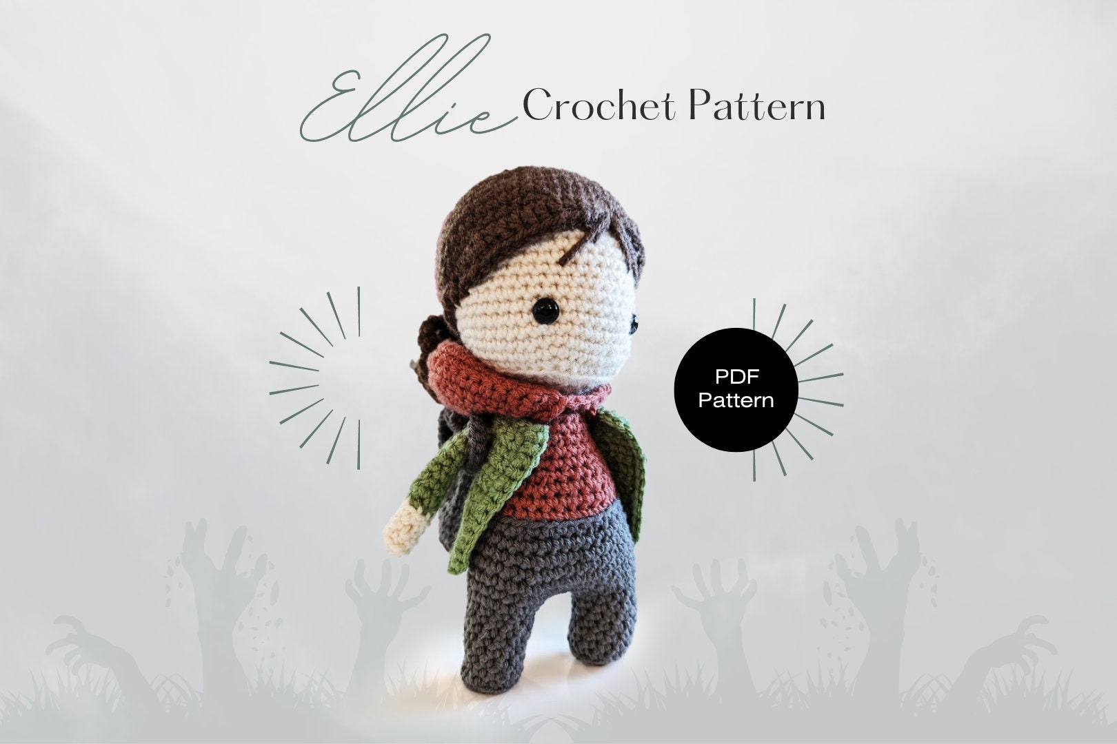 PDF PATTERN | Ellie - Crochet Pattern for Doll | Amigurumi - Etsy