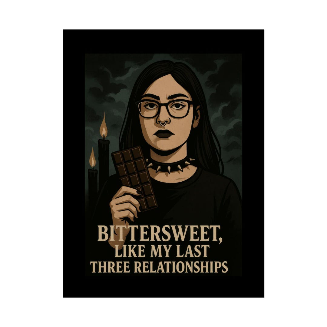 Dark Humor Art Print: Bittersweet Gothic Home Decor - Etsy
