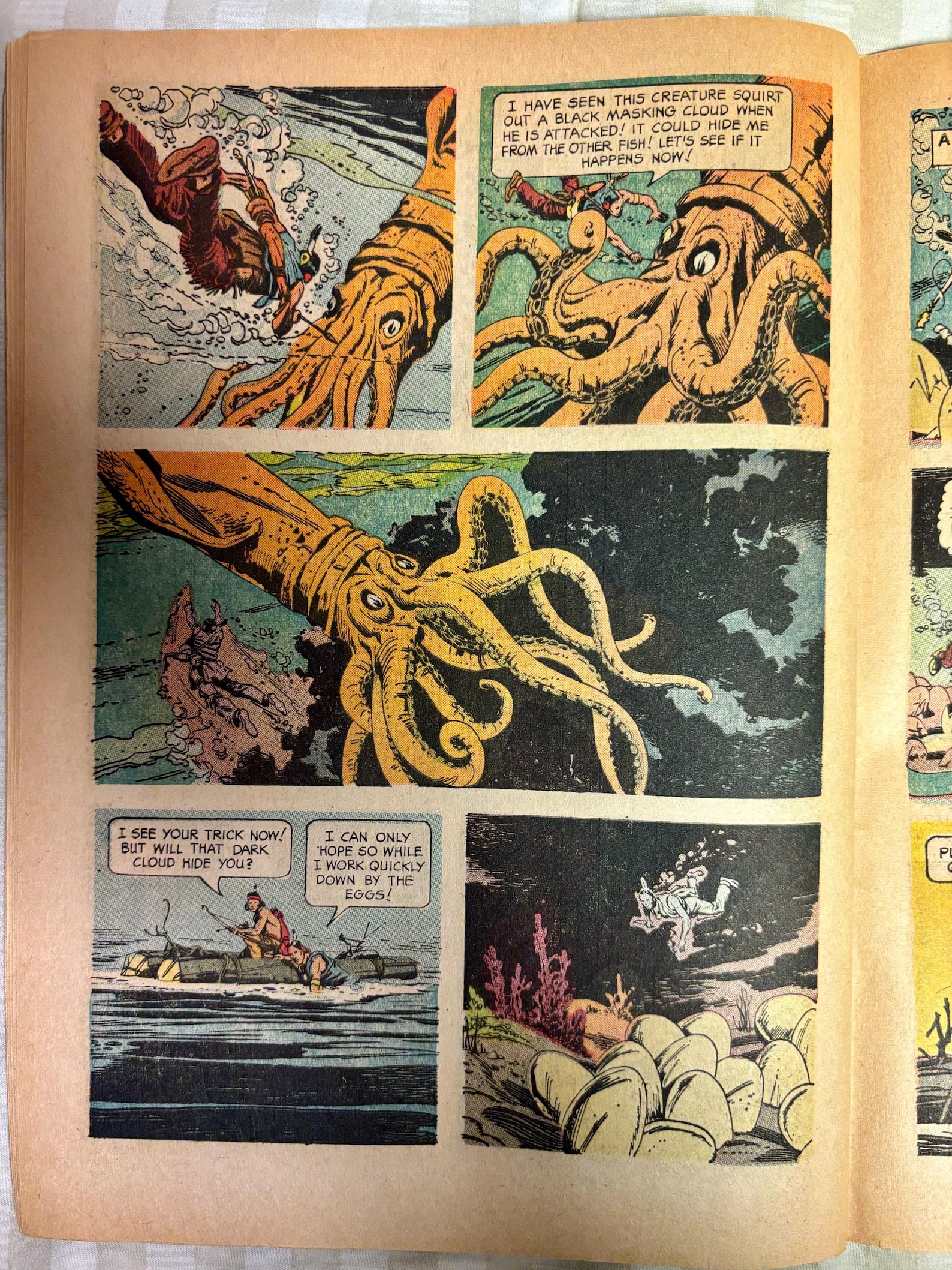 Turok, Son of Stone, Comic Book, 12 Cents, A Monster From the Past ...