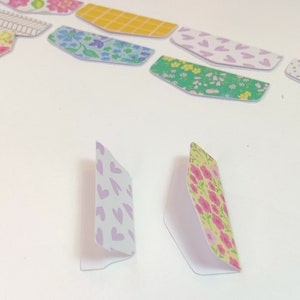 Set of 20 Paper Tabs, Dividers, Journal or File Tabs, 20 Count ...