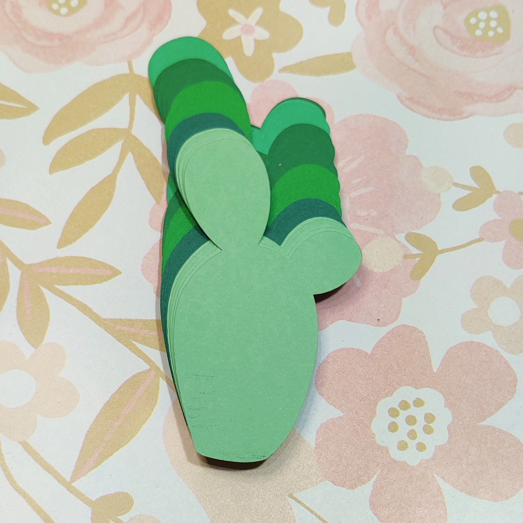Cactus Die Cuts, Cactus Cutouts, 25 Pieces, Includes Mini Flowers ...