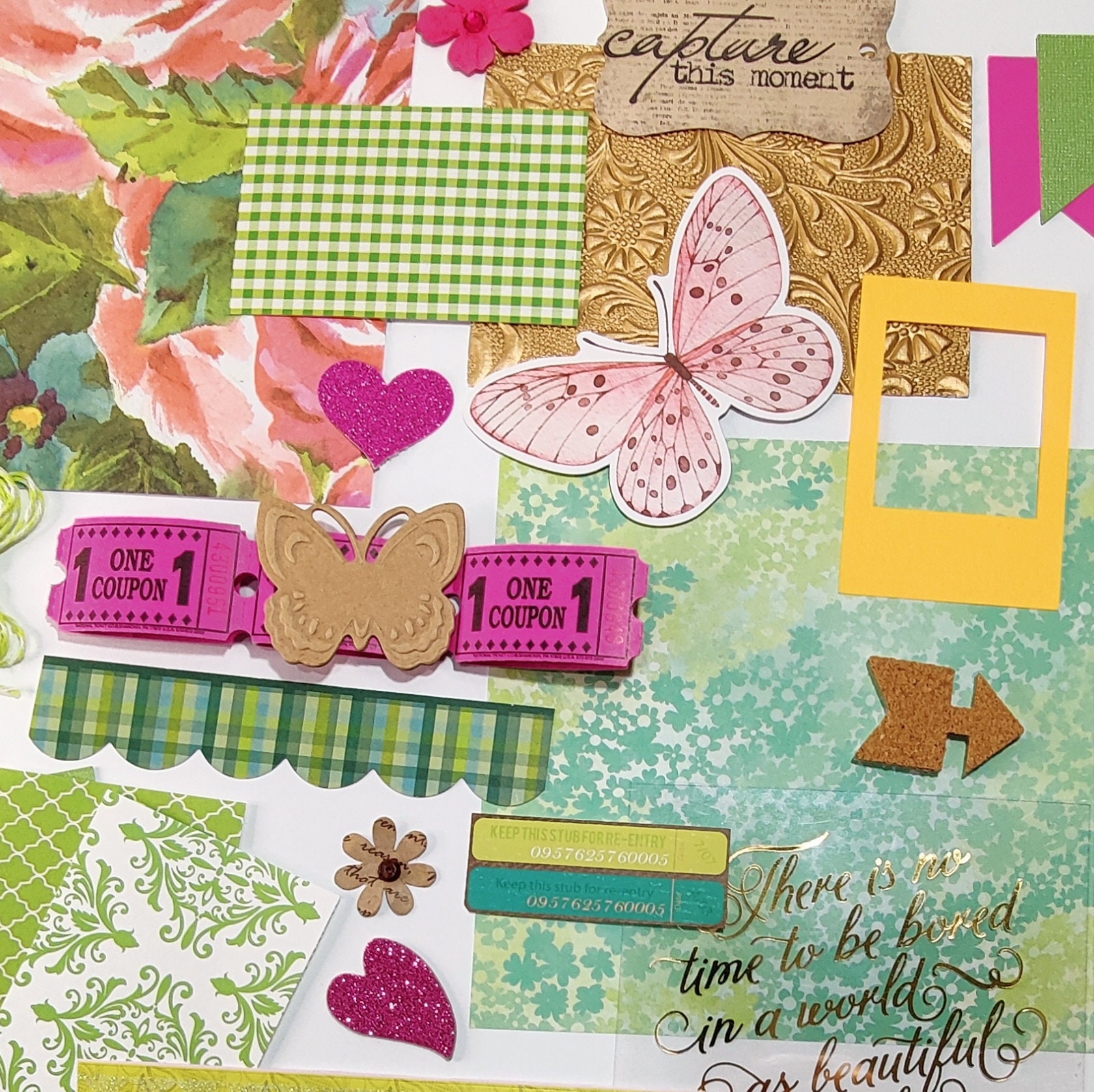 Scrapbook Kit, Journal Pack, Pocket Letter Pack, Ephemera Pack, Paper ...