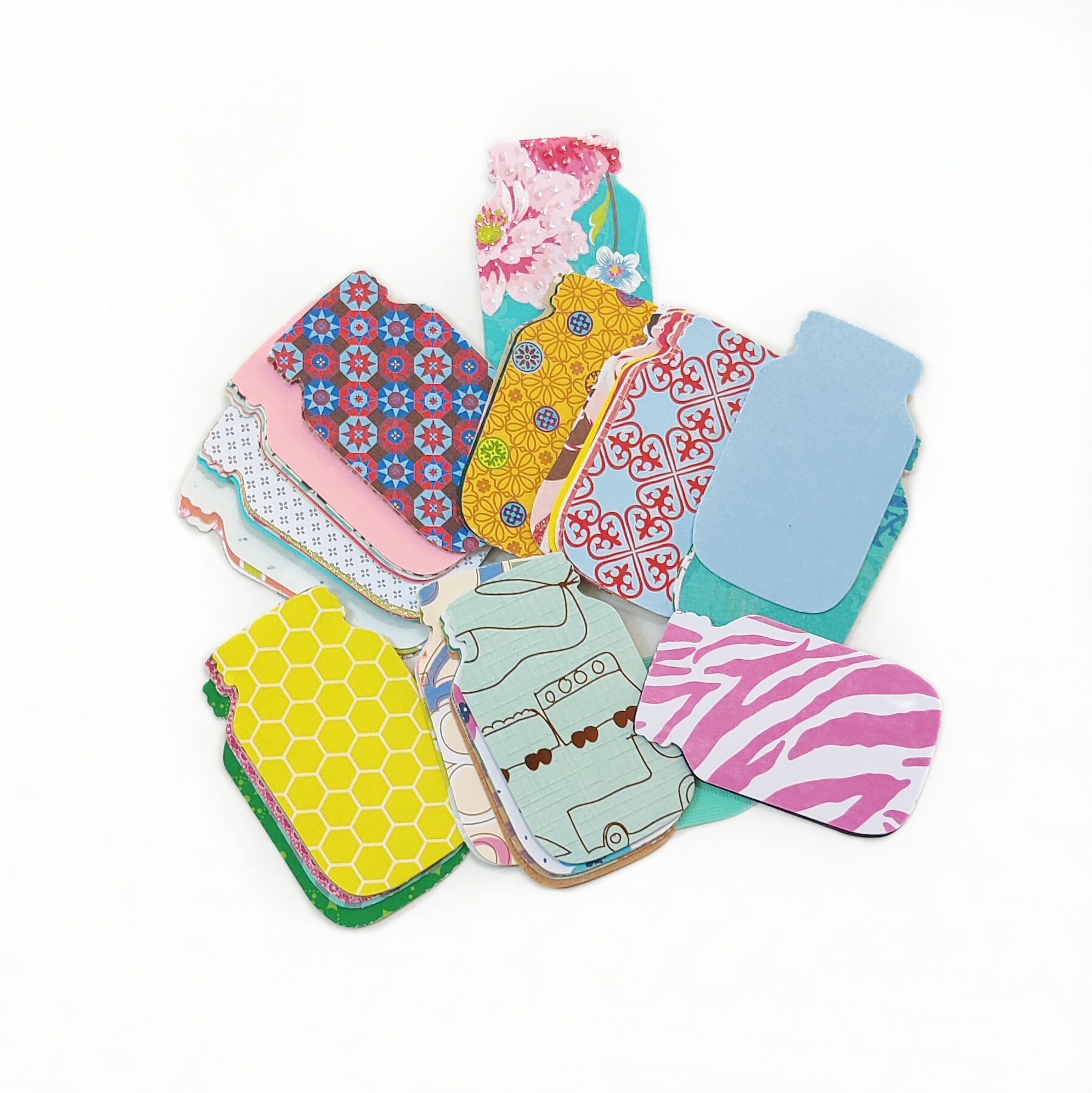 50 Paper Mason Jars Cutouts. Mason Jars Die Cuts. 50 Mason Jars ...