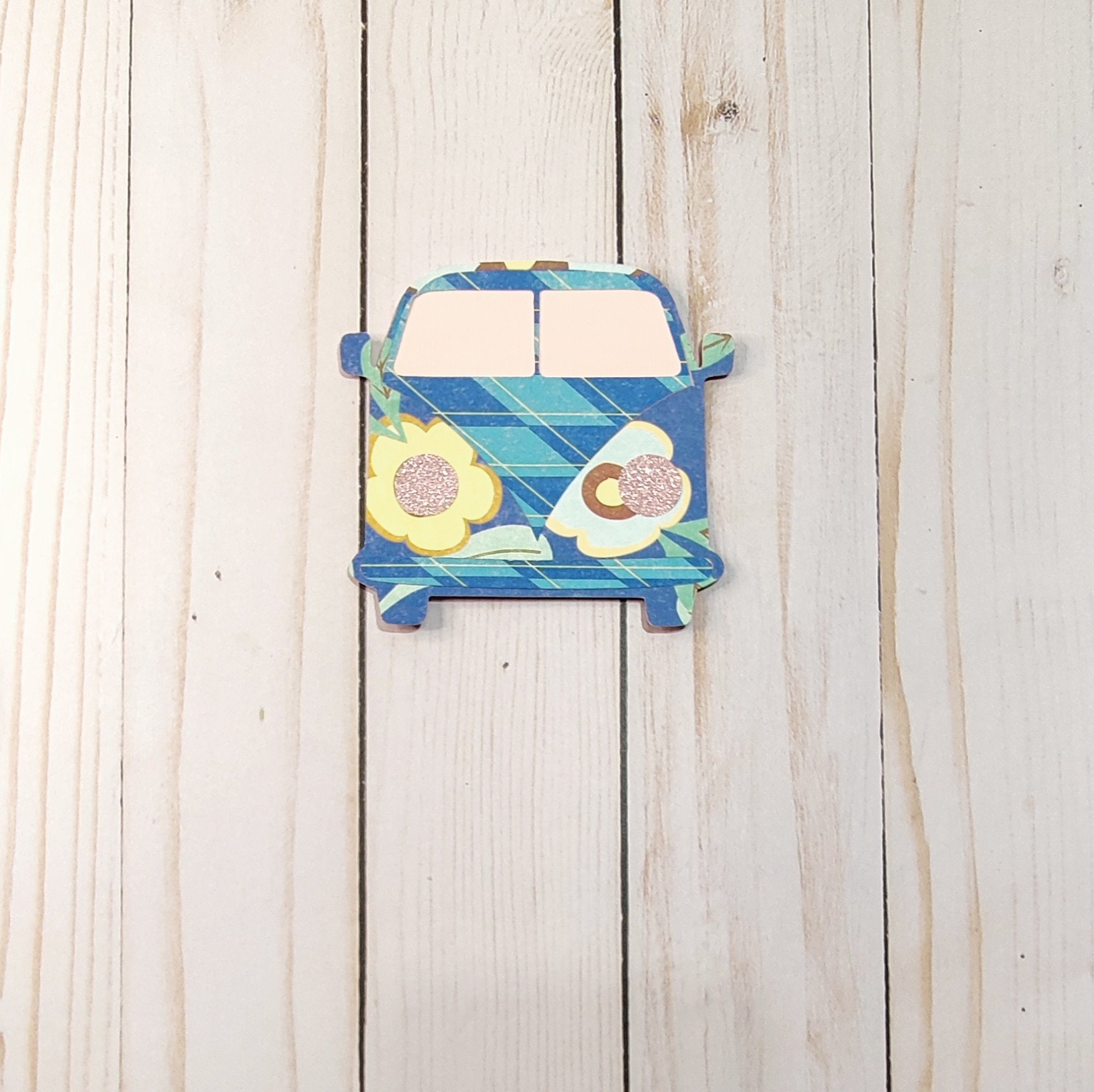 Boho Van Front Embellishment, Set of 6 Camper Van Cut Outs, Retro Car ...