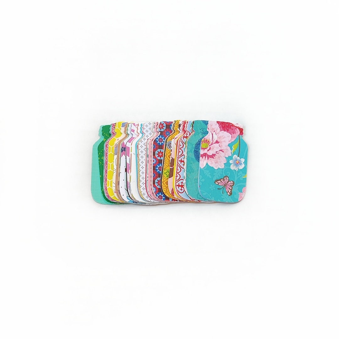 50 Paper Mason Jars Cutouts. Mason Jars Die Cuts. 50 Mason Jars ...