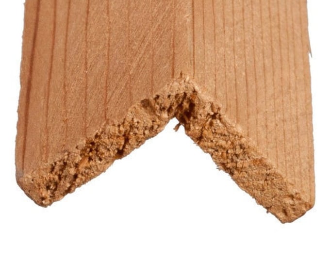 Dollhouse Cedar Roof Ridge Cedar Roof Angle Miniature Roof Ridge 17.5 ...