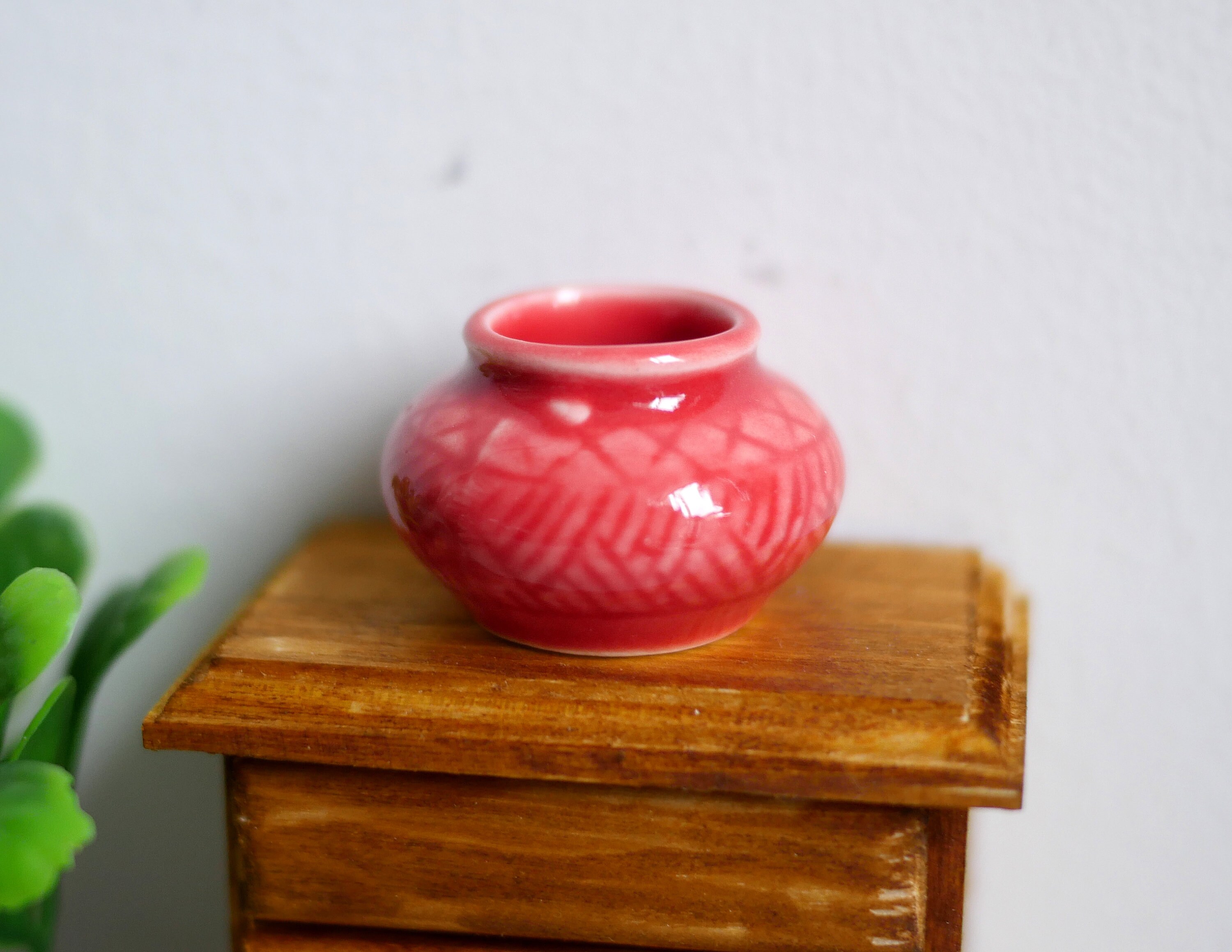 Toys & Games Toys C048 1:12 Dollhouse Miniature Clay Pottery Planter ...