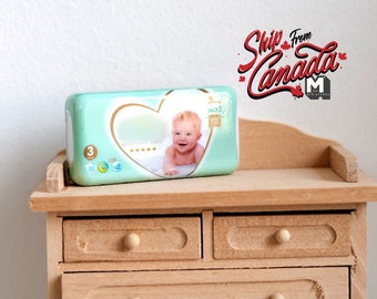 Dollhouse Diaper Box - Etsy