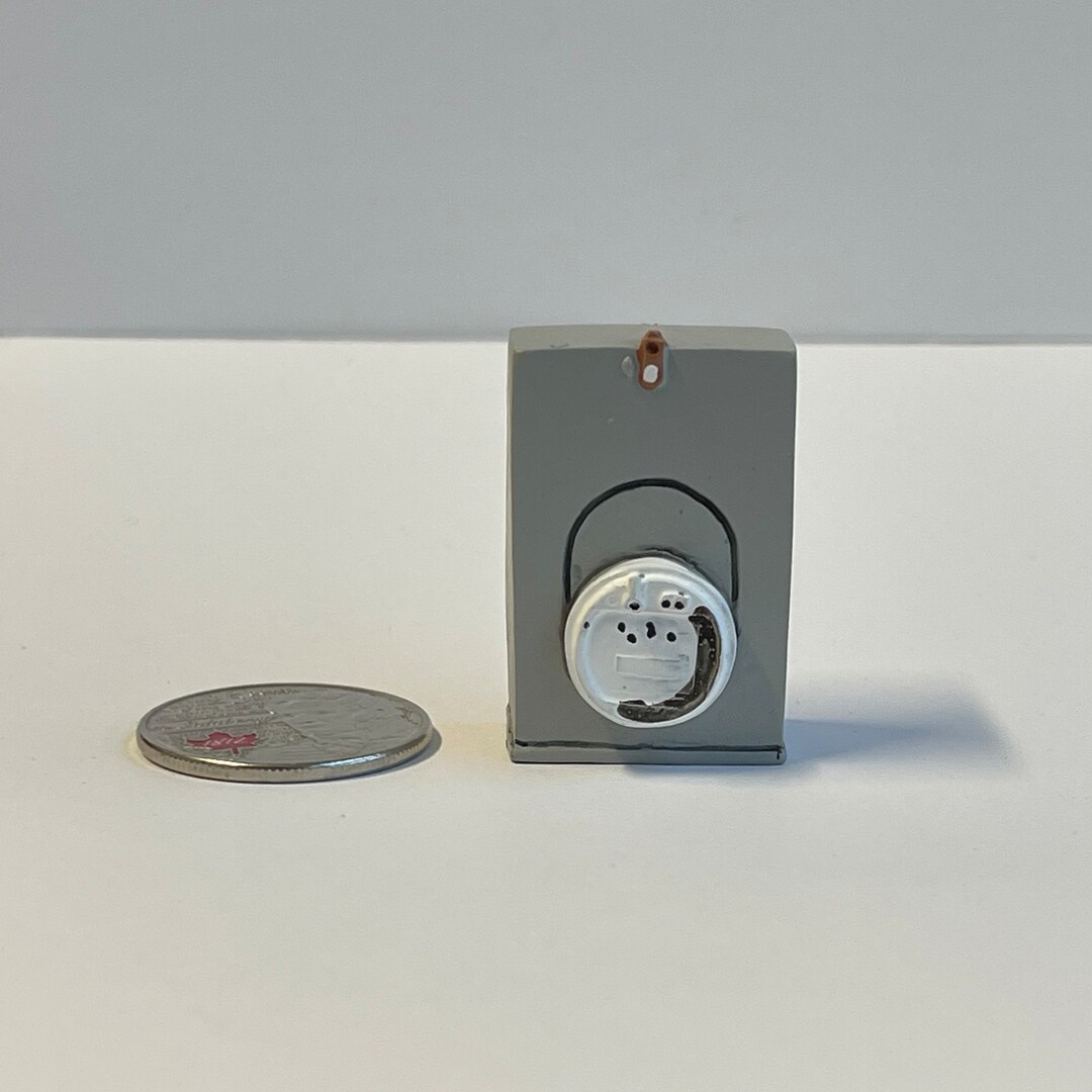1:12 Dollhouse Miniature Electric Meter F043 - Etsy