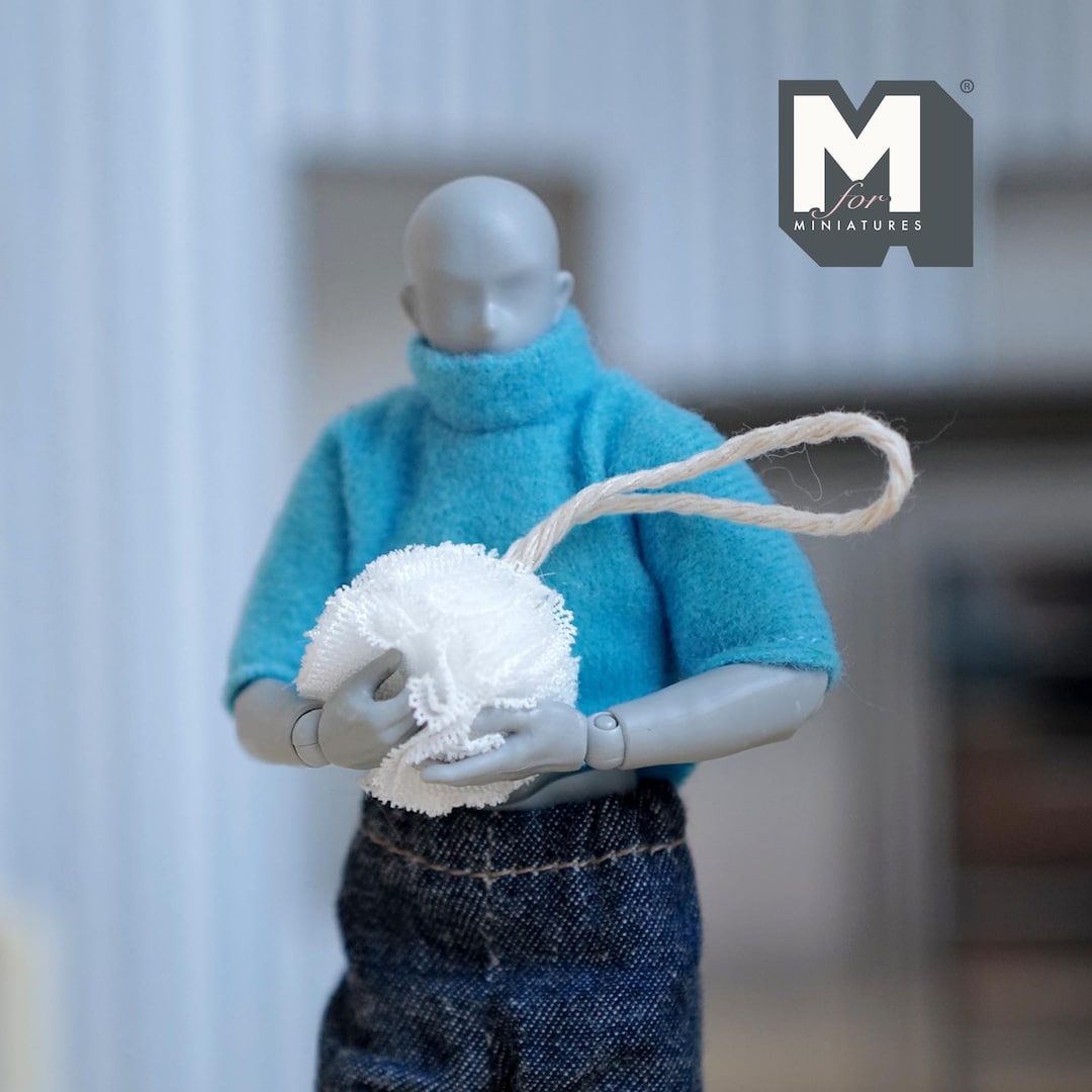 Miniature Shower Loofah Mini Bath Pouf Bath Sponge Shower Puff Loofah ...