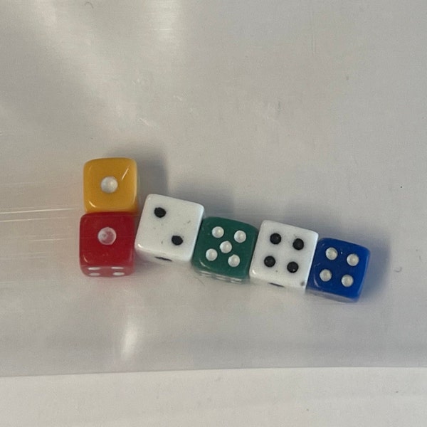 Miniature Dice - Etsy