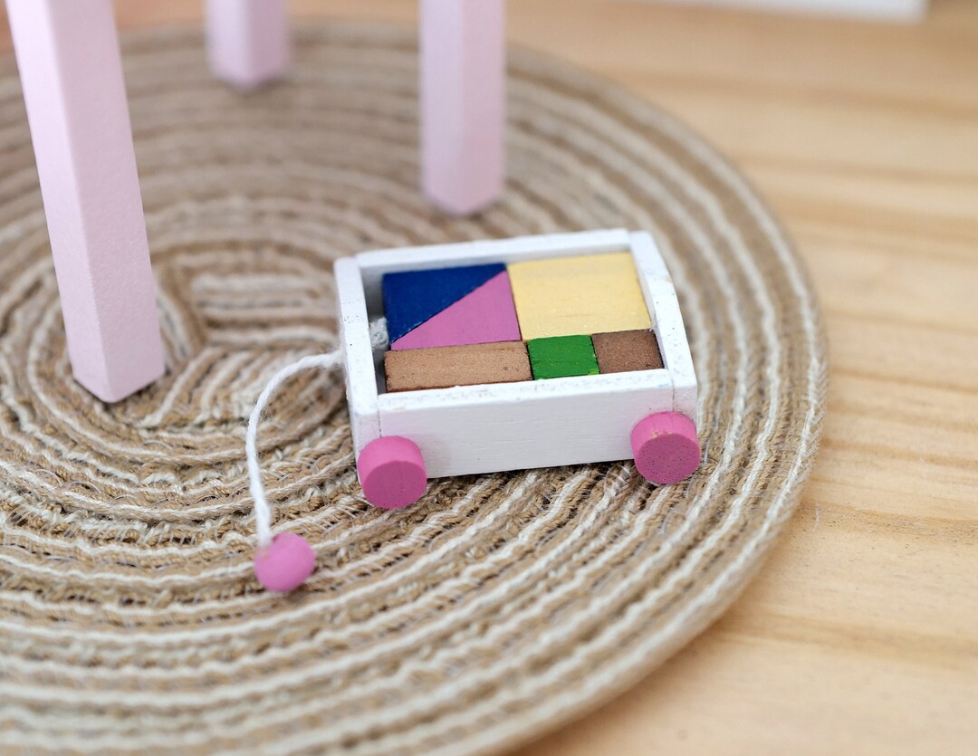 Dollhouse Pull Car Toy in 1:12 Scale Miniature - G035 - Etsy