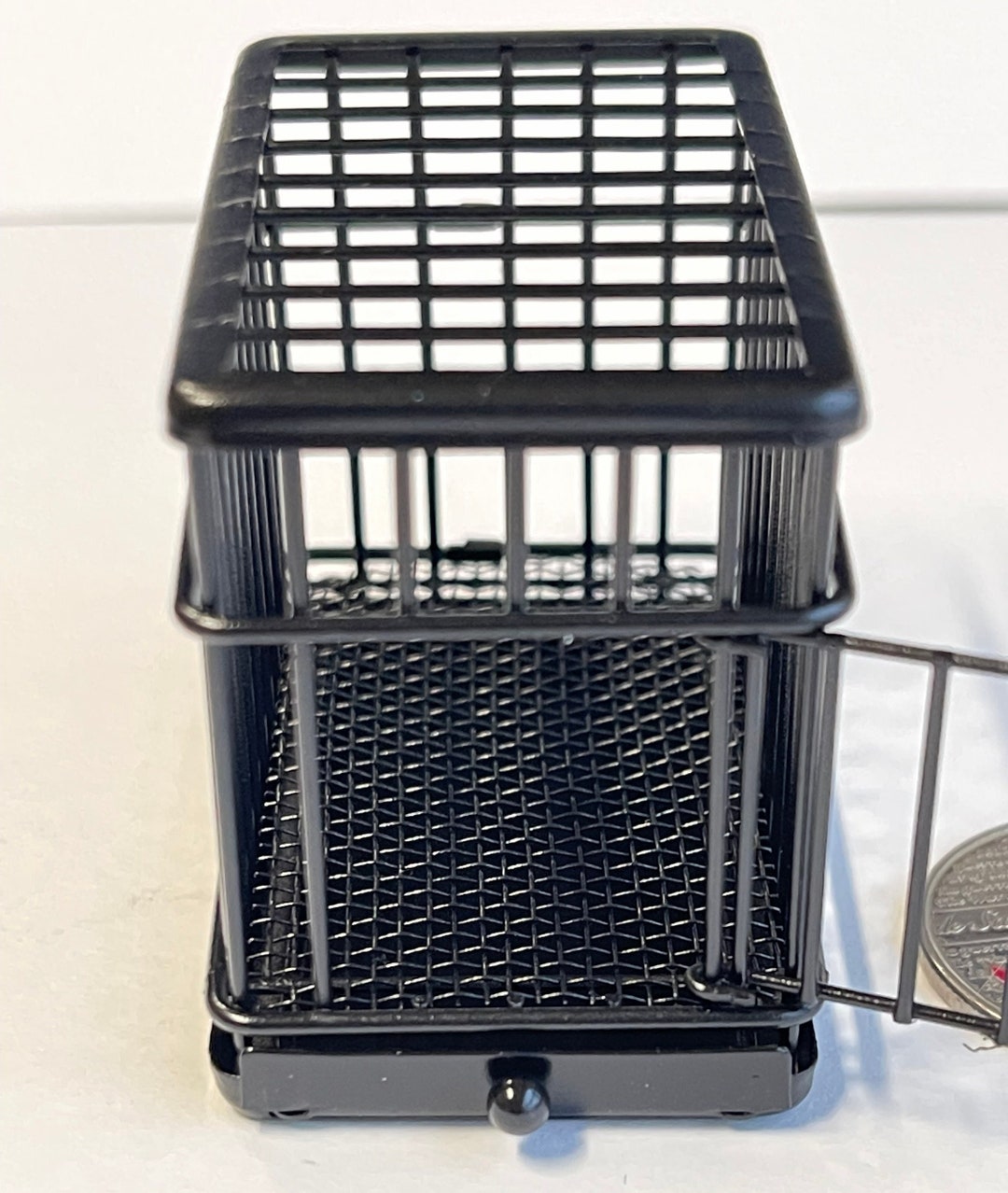 Miniature Small Size Metal Wire Pet Cage With Swing Door and Removable ...