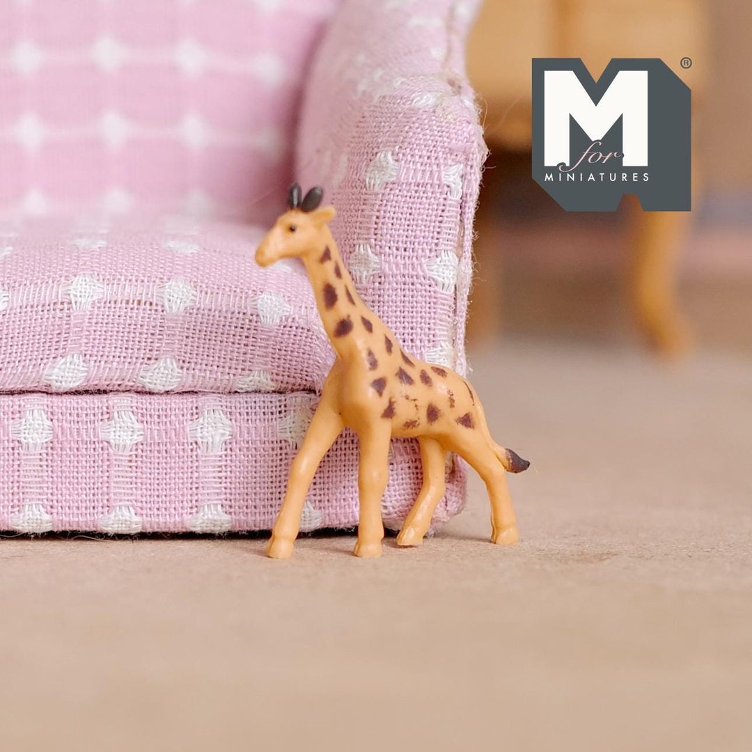 Miniature Giraffe Doll 1:12 Scale Dollhouse Animal Decoration 1-5/16 Inch Tall - G039 - Etsy