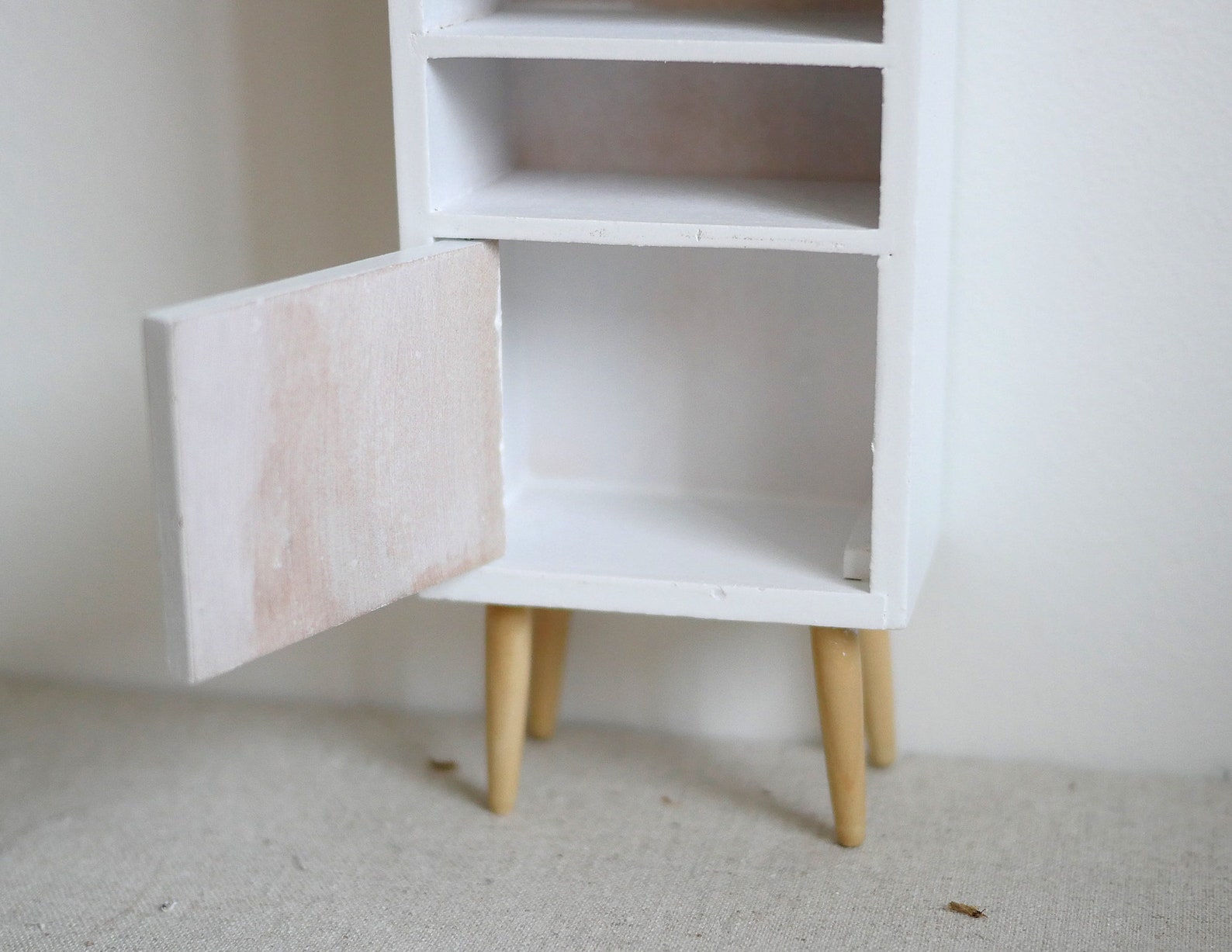 Dollhouse Miniature Wood Cabinet Dolls House Multipurpose - Etsy